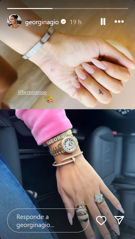 Georgina Rodríguez se une a la tendencia de uñas más discreta: los detalles