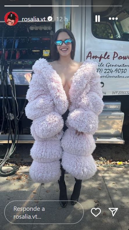 Rosalía ya ha llevado el abrigo que más se verá cuando llegue el frío: los detalles